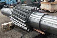 China China factory customized large forged steel gear shaft gear drive shaft for sale