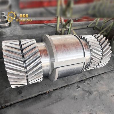 China High precision large diameter shaft customized gear shaft for sale