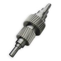 China Factory price Cast Bevel Gear Shaft Spiral Miter Coiler Gear Shaft helical gear shaft for sale