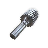 China Factory price Cast Bevel Gear Shaft Spiral Miter Coiler Gear Shaft helical gear shaft for sale