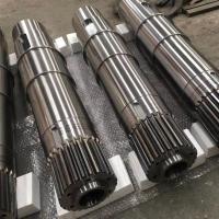 China Factory customized heavy-duty mechanical parts gear shaft forged steel shaft for sale