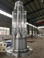 China Precision grinding gear shaft forging large module customized shaft for sale