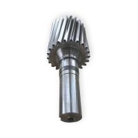 China Precision grinding gear shaft forging large module customized shaft for sale