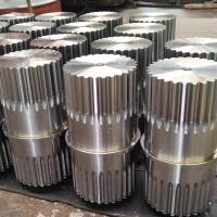 China Precision grinding gear shaft forging large module customized shaft for sale