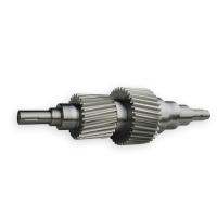 China Grade 4 Precision mechanical transmission industrial gear shaft double helical gear shaft for sale
