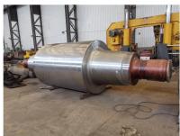 China Forging supporting wheel shaft 42CrMo rotary kiln eccentric transmission shaft non-standard steel gear shaft for sale