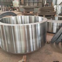 China Forging services custom Steel Forged Machinery Parts Fabrication Service customized large forging parts Forged flange ring for sale