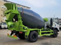 China Customized 6 Square 4x2 Drive Concrete Small Mixing Truck with 95kw Power for sale