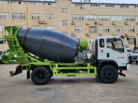 China Customized 6 Square 4x2 Drive Concrete Small Mixing Truck with 95kw Power for sale