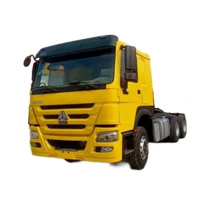 China Half a row Diesel Used SinotruK haow 371 Tractor Head Refurbished Tractor Special Car for sale