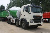 China Sinotruk HOWO TX6 340 HP 8X4 7.98m3 Concrete Mixer Truck for Your Construction Needs for sale
