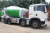 China Sinotruk HOWO TX6 340 HP 8X4 7.98m3 Concrete Mixer Truck for Your Construction Needs for sale