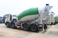 China Sinotruk HOWO TX6 340 HP 8X4 7.98m3 Concrete Mixer Truck for Your Construction Needs for sale