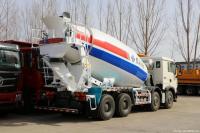 China 7.98 Square Concrete Mixer Truck with 6x4 8x4 Chassis Sinotruk HOWO TX 350 HP Diesel Fuel for sale