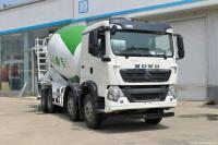 China Sinotruk HOWO TX6 340 HP 8X4 7.37 Square Concrete Mixer Truck for Customer's Requirement for sale