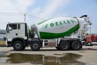 China Sinotruk HOWO TX6 340 HP 8X4 7.37 Square Concrete Mixer Truck for Customer's Requirement for sale
