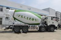China Sinotruk HOWO TX6 340 HP 8X4 7.37 Square Concrete Mixer Truck for Customer's Requirement for sale