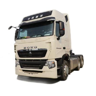 China 7100x2496x3958mm Boutique HOWO HOWO T7H 6*4 Tractor Truck with Manual Window for sale