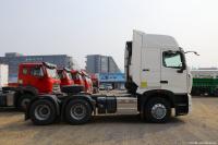 China 7100x2496x3958mm Boutique HOWO HOWO T7H 6*4 Tractor Truck with Manual Window for sale