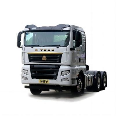 China Hot Second-hand SinotruK SITRAK C7H 440HP 6X4 8X4 Tractor Head with 2 Passenger Seats for sale