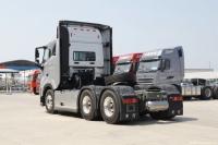China High Load Capacity 570HP Yellow River X7 Heavy Truck 6X4 AMT Automatic Tractor 23 Years for sale