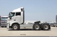 China High Load Capacity 570HP Yellow River X7 Heavy Truck 6X4 AMT Automatic Tractor 23 Years for sale