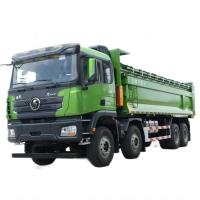 China Shaanxi Qi Delong X3000 460hp 8X4 8.8m Dump Truck Second-Hand Stock Diesel Fuel Type for sale
