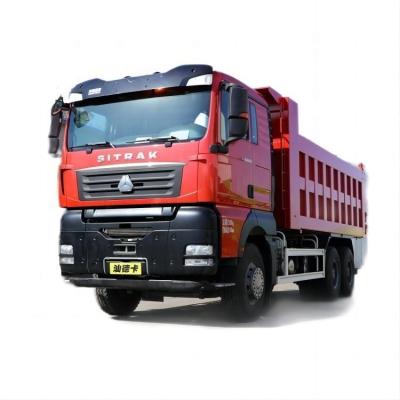 China Air Suspension Driver's Seat 6 Cylinders 23 Inventory SITRAK G7 400HP Dump Truck for sale