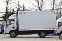 China Beiqi Foton 158HP 4X2 4.14m Single-Row Van Light Truck Stock Hot Fukuda Omark S1 Chang Ying Version for sale