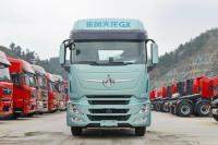 China 12 Forward Shift Dongfeng Tianlong GX 4*2 6*4 Diesel Traction Head with 450hp Horsepower for sale