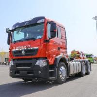China Used SinotruK HOWO TX7 Heavy Truck LNG CNG 4*2 Traction Truck Logistics Transport Vehicle for sale