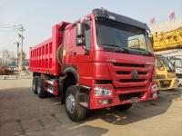 China Haowo 6x4 Dump Truck with Touch Screen None Dimensions L x W x H mm 6980*2496*3150mm for sale