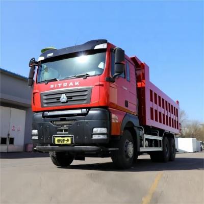 China Market Segement Diesel Fuel Type National Heavy Truck Shandeka SITRAK G7 6X4 Dump Truck for sale
