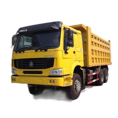 China Multimedia System National Heavy Truck Used HOWO 6X4 371HP Environmental Dump Truck for sale