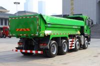 China Shaanxi Automobile Heavy Truck Used Delong M3000S 6x4 8X4 371hp Dump Truck with 12 Tires for sale