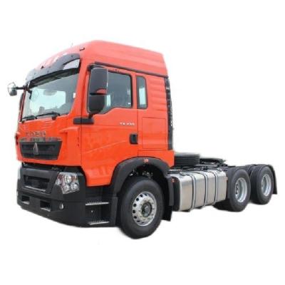 China Used HOWO TX7 4*2 6*4 430HP CHG LNG Truck Head with Air Suspension Driver's Seat for sale