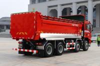 China Segement Heavy Truck Shaanxi Auto Heavy Carter 8X4 12 Forward Shift Number Dump Truck for sale