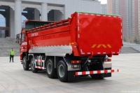 China Segement Heavy Truck Shaanxi Auto Heavy Carter 8X4 12 Forward Shift Number Dump Truck for sale