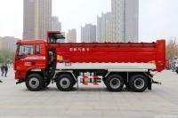China Segement Heavy Truck Shaanxi Auto Heavy Carter 8X4 12 Forward Shift Number Dump Truck for sale