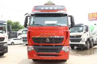 China Sinotruk HOWO T7H 440HP 6X4 Hazardous Chemical Tractor with 500-600L Fuel Tank Capacity for sale