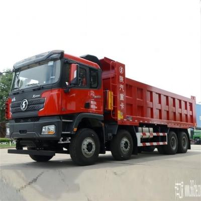 China Shaanxi Automobile Heavy Truck Delong X3000 460HP 8X4 371HP Dump Truck with 12 Tires for sale