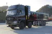 China ABS-Equipped Used Dongfeng Tianlong KC Heavy Truck 8X4 371HP Dump Truck with 465 HP for sale