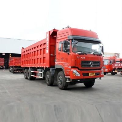 China 375HP 8X4 Dongfeng Commercial Vehicle 0km Car 8.6m Dump Truck with 451-500HP Horsepower for sale