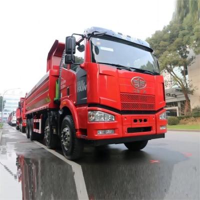 China 23 Hot Second-hand FAW Jiefang J6M 8X4 371 375hp Dump Truck Oshiba Engine 280 HP Car for sale