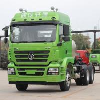 China 360° Rear Camera Shaanxi Auto Xuande X3 Lightweight 375hp 6X4 LNG Tractor Truck Head for sale