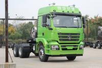 China 360° Rear Camera Shaanxi Auto Xuande X3 Lightweight 375hp 6X4 LNG Tractor Truck Head for sale