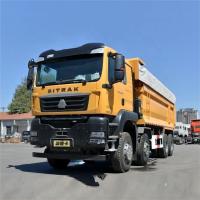 China National Heavy Truck 8X4 375hp Dump Truck Shandeka SITRAK G7 Fuel Tank Capacity 0km for sale
