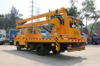 China 16M-30M Diesel Crane Truck with Manual Transmission Folding Arm Aerial Work Truck for sale
