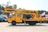 China 16M-30M Diesel Crane Truck with Manual Transmission Folding Arm Aerial Work Truck for sale