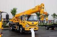 China 10 Tons 12 Tons 15 Tons Truck Lifting Crane with 350 KN.m Rated Lifting Moment for sale